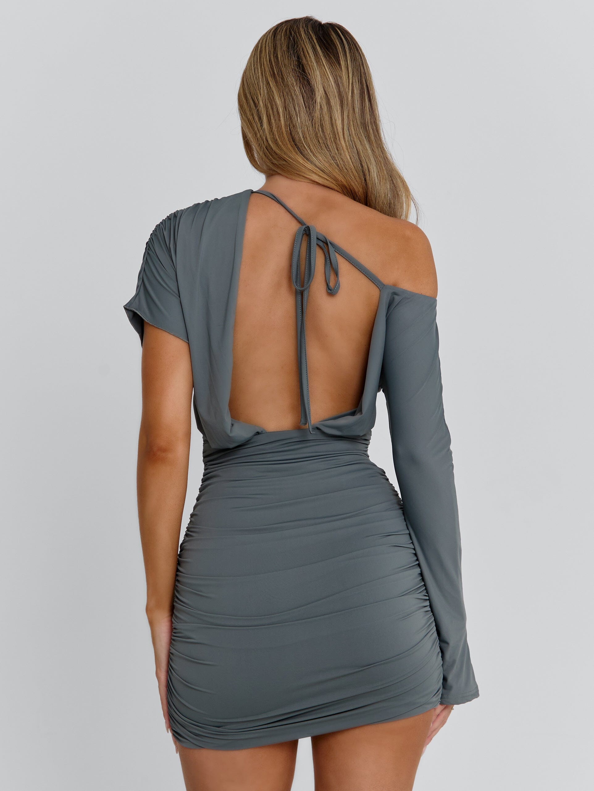 Allie Mini Dress Slate | Outcast US – Outcast USA