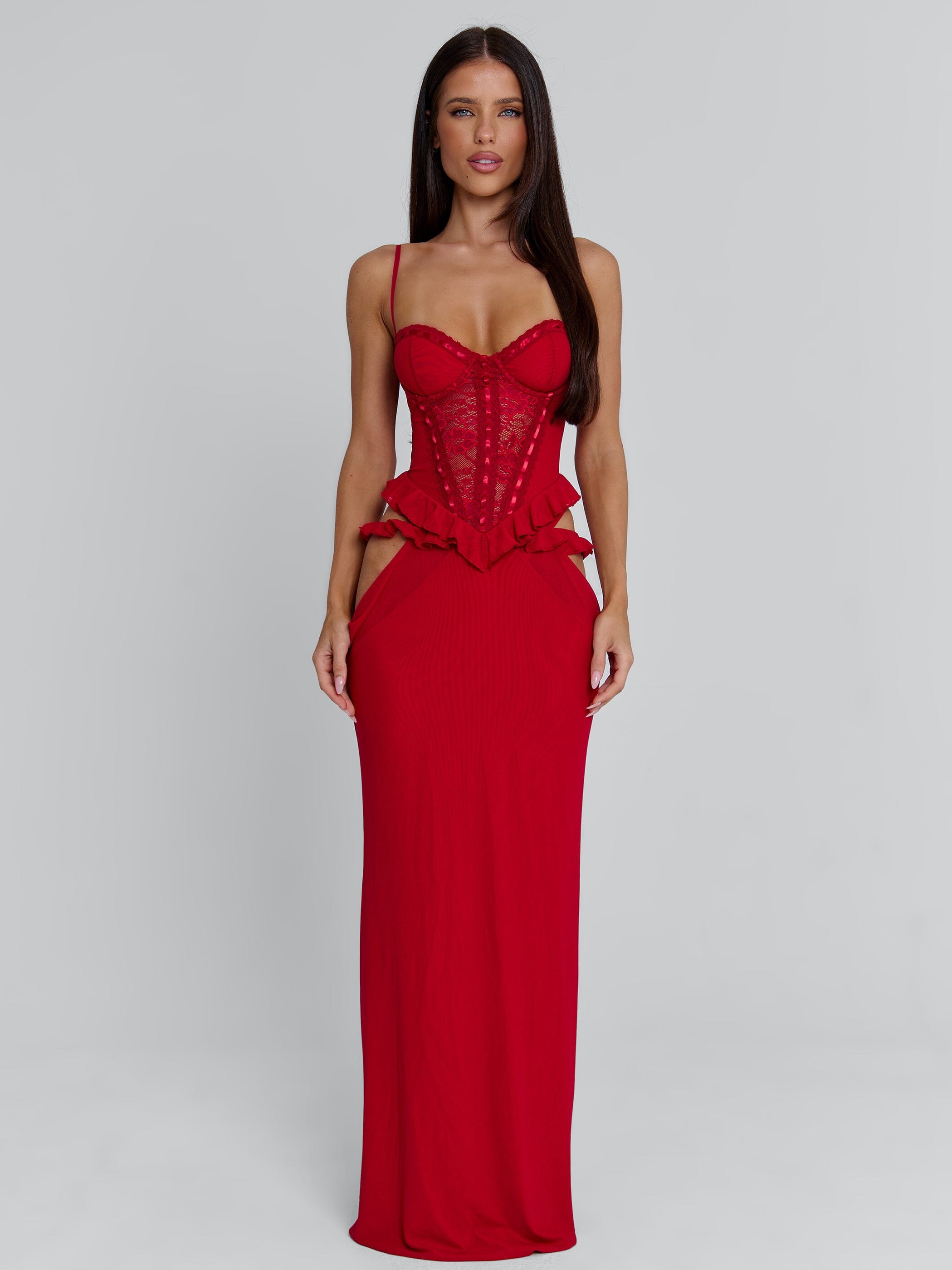 Beck Maxi Dress Red | Outcast US – Outcast USA