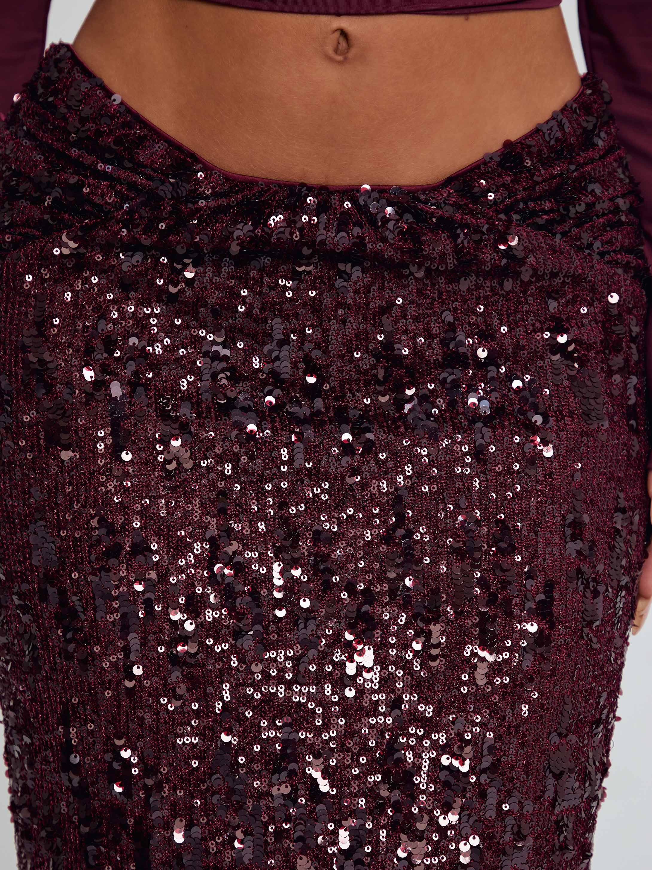 Isle Maxi Skirt Burgundy | Outcast US – Outcast USA