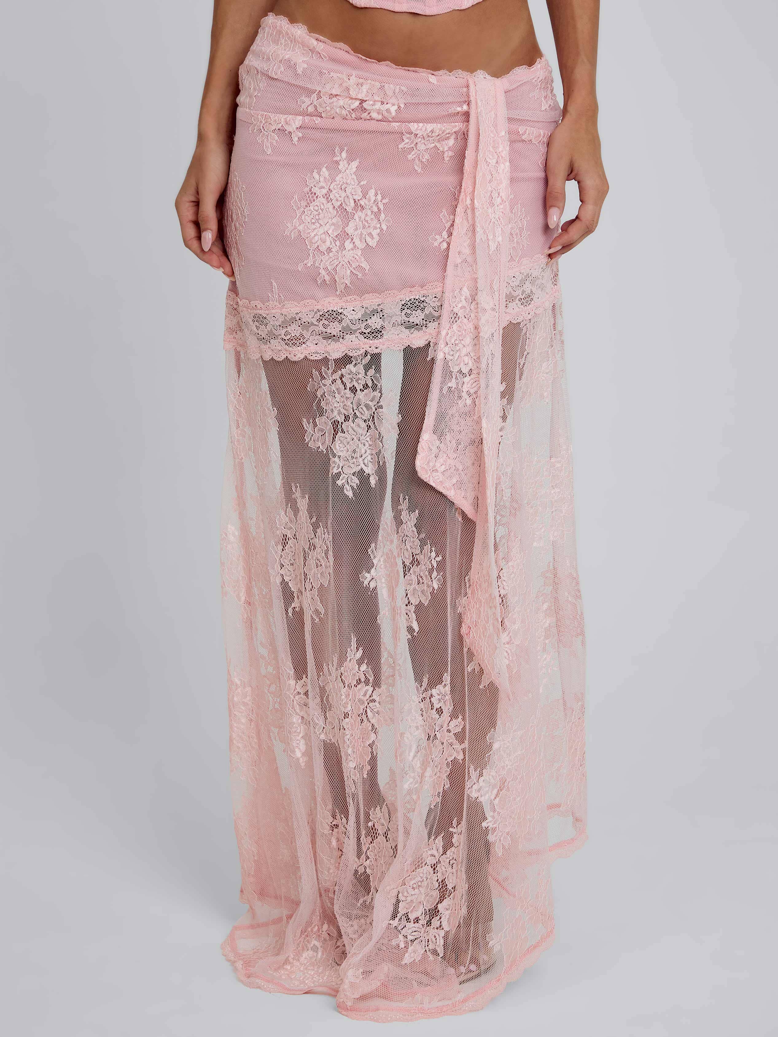 Debbie Maxi Skirt Pink | Outcast US – Outcast USA