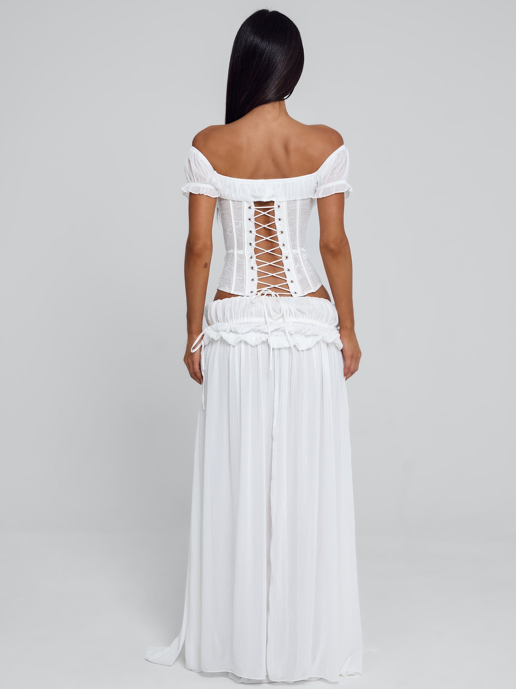 Lubela Corset Top White | Outcast US – Outcast USA
