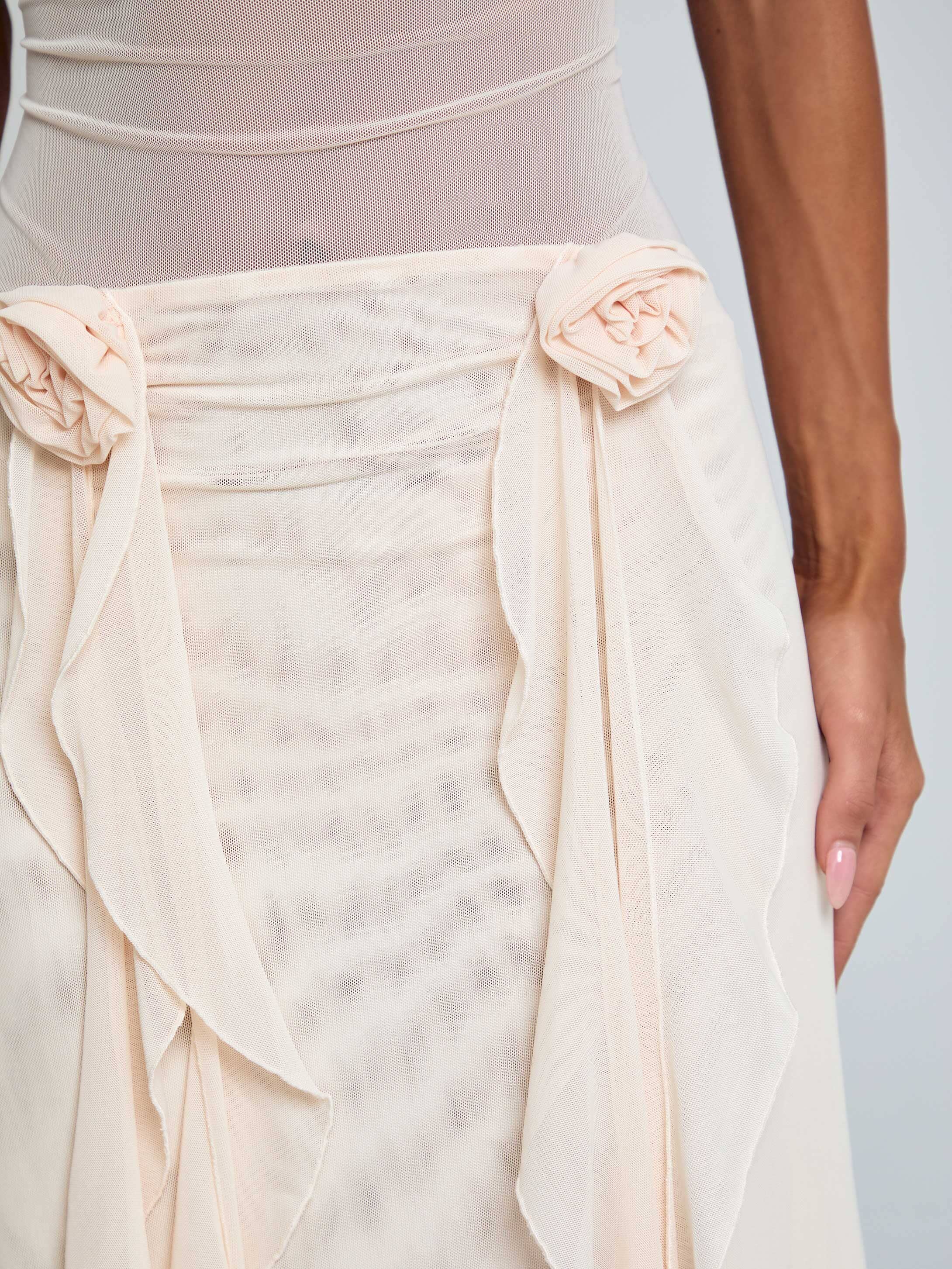 Marceline Maxi Dress Beige | Outcast US – Outcast USA