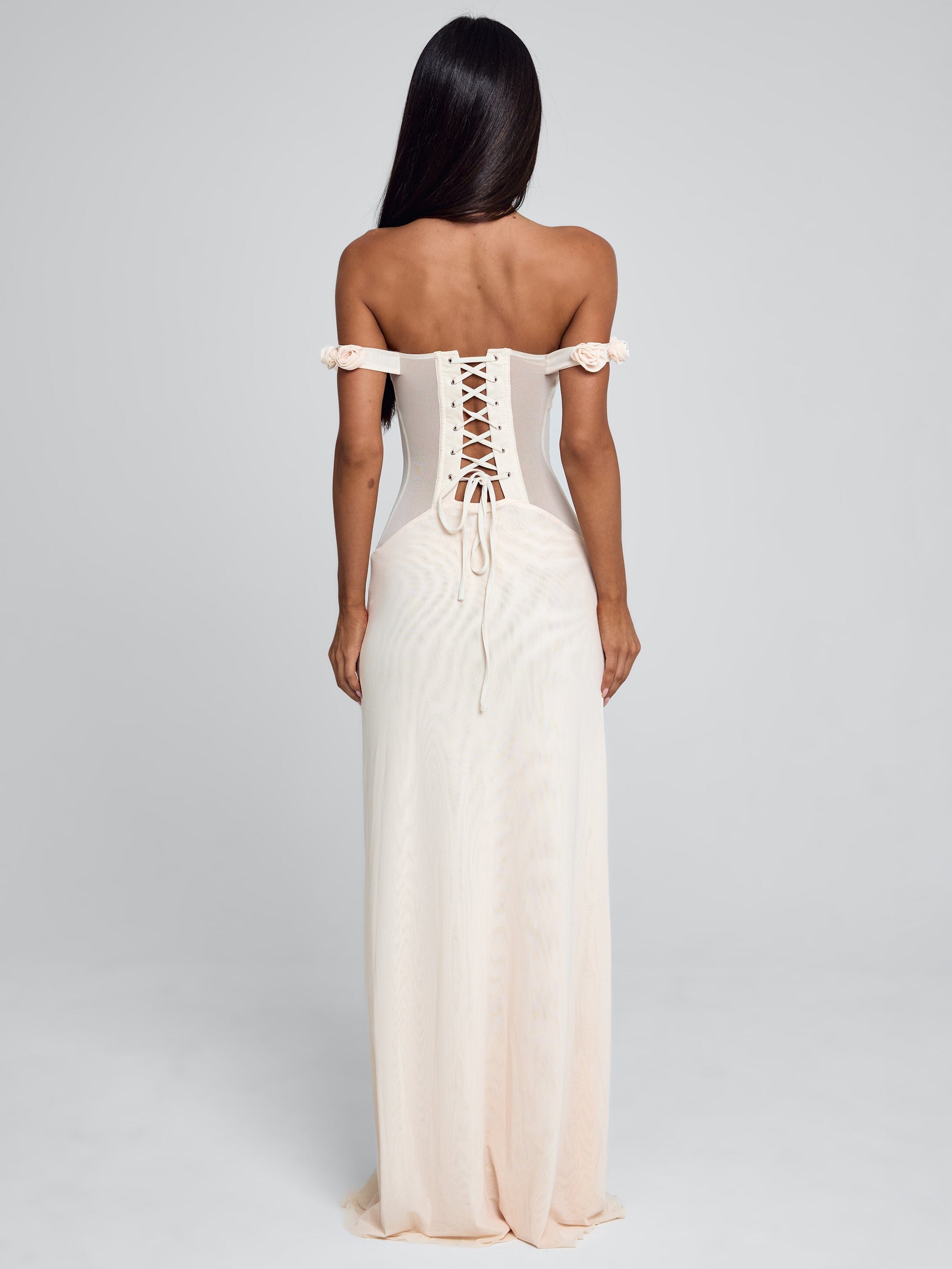 Marceline Maxi Dress Beige | Outcast US – Outcast USA