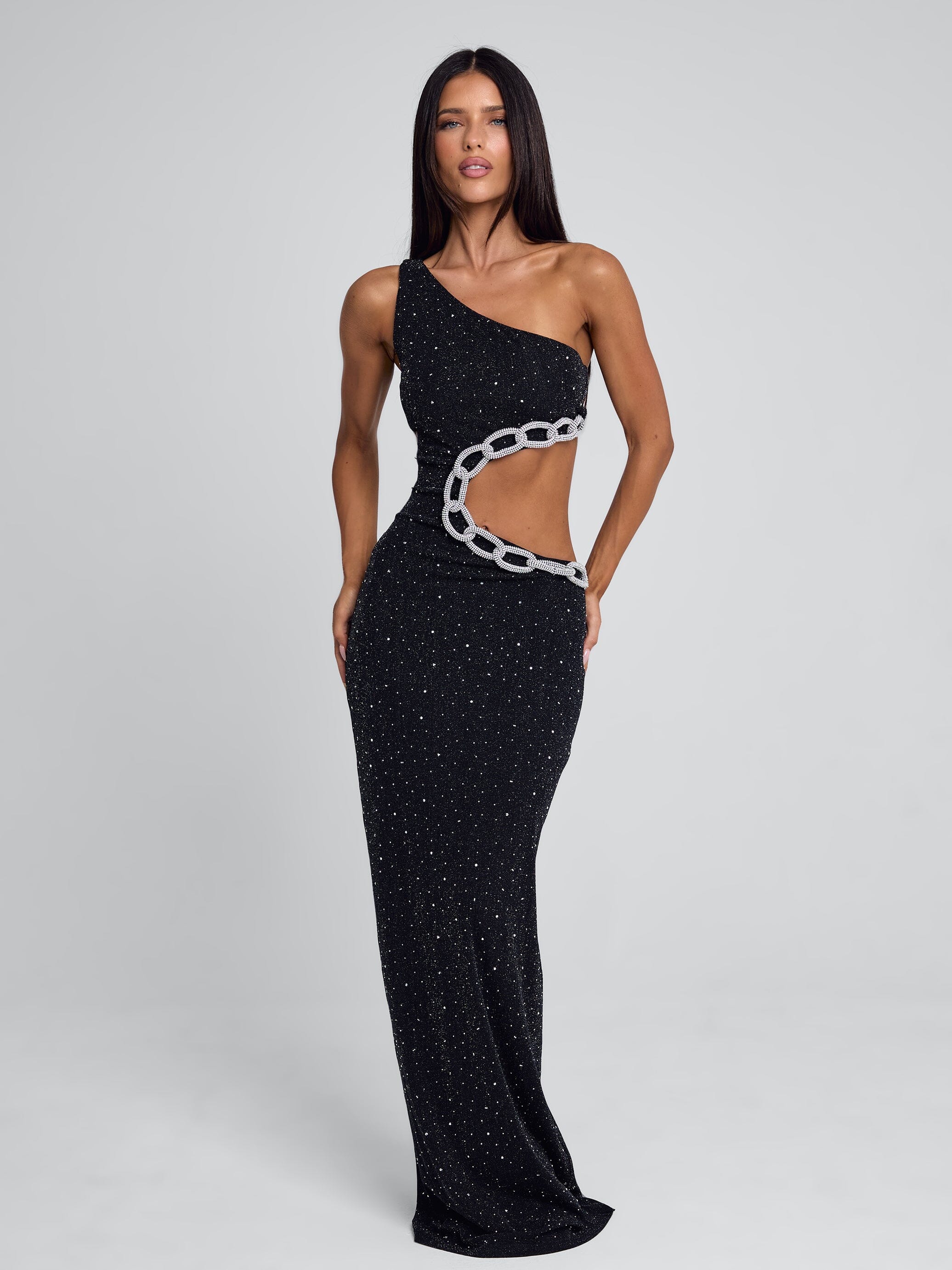 Omrae Maxi Dress Black | Outcast US – Outcast USA
