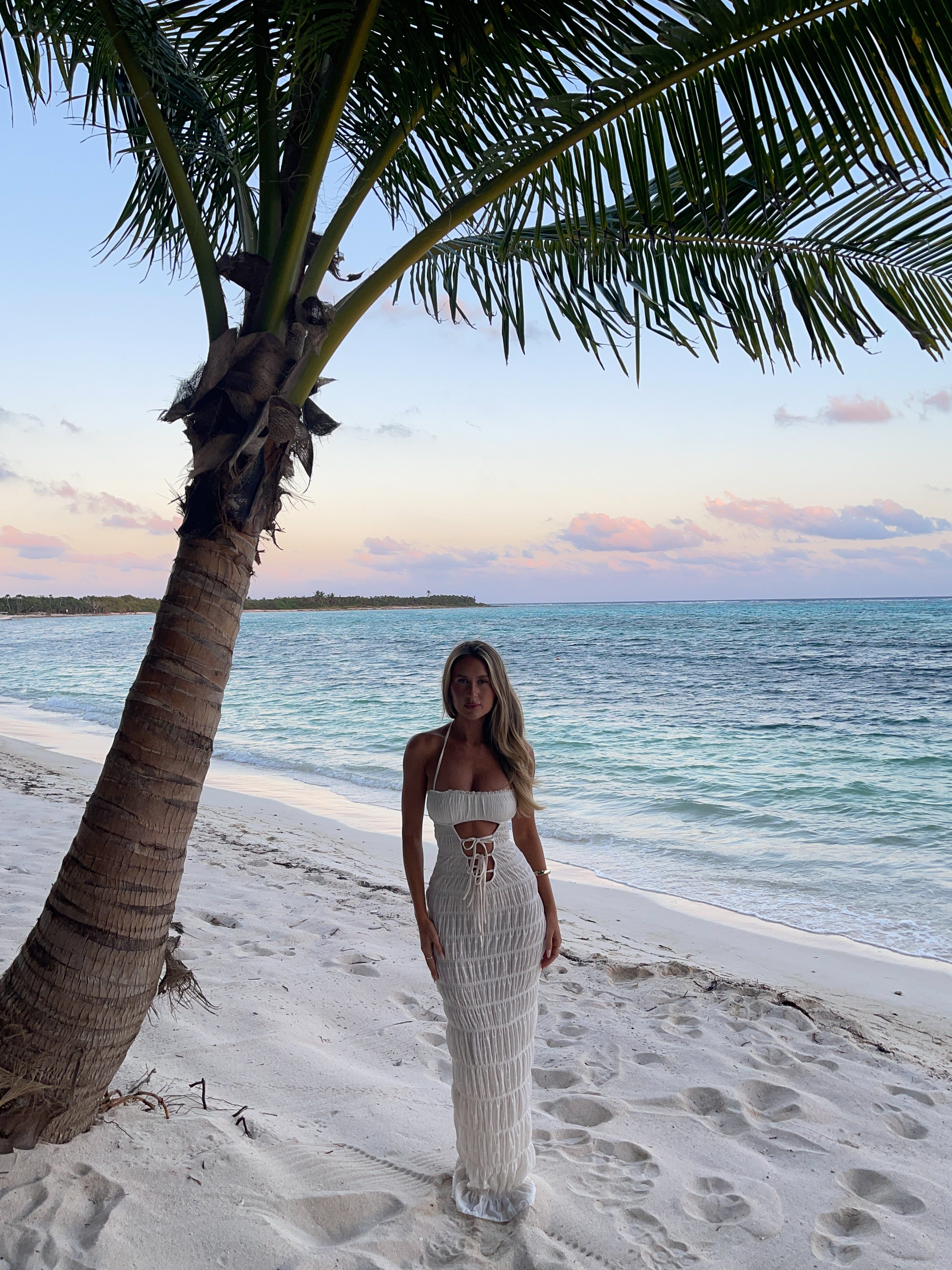 Priane Maxi Dress White | Outcast US – Outcast USA