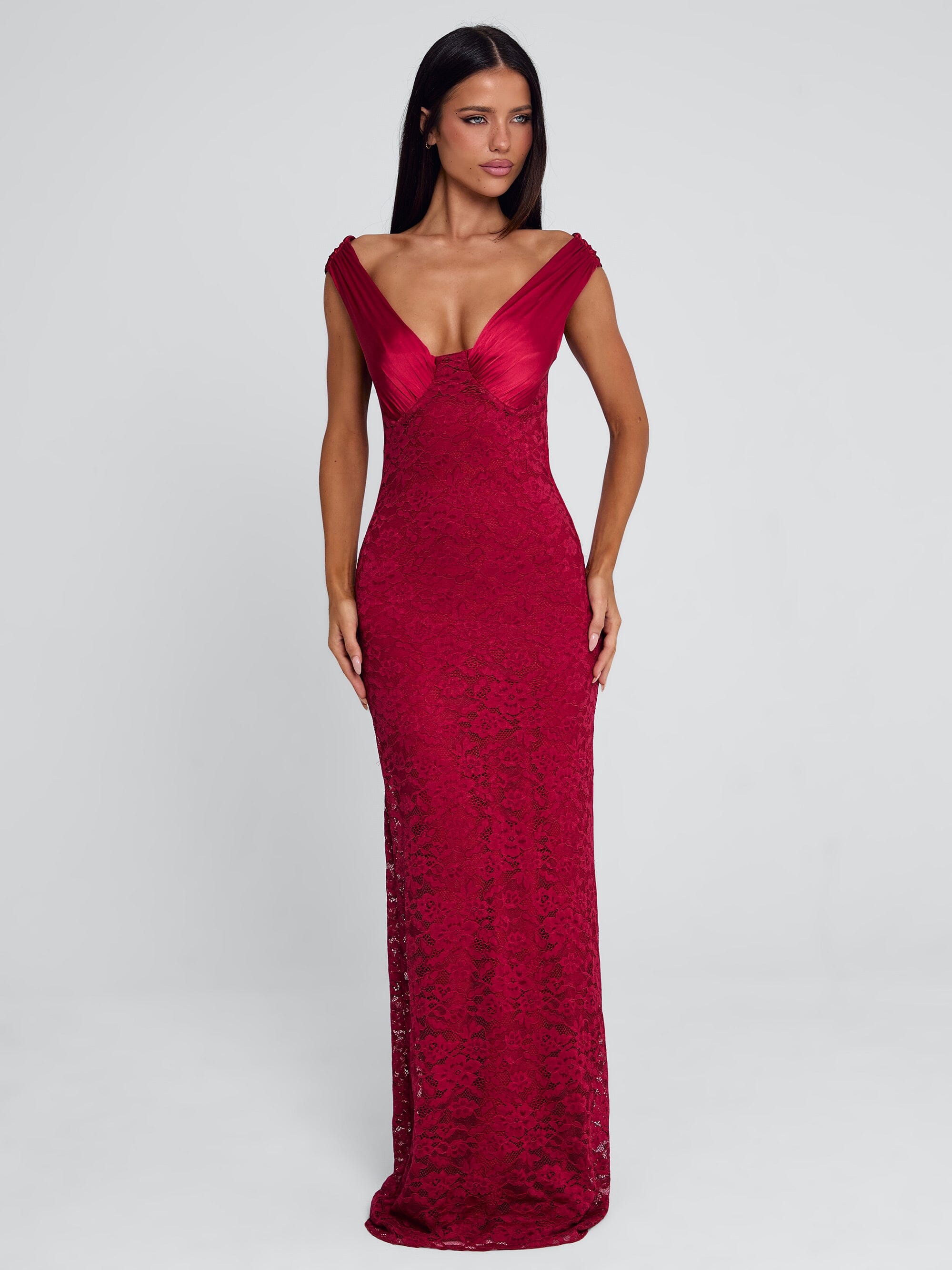 Sylora Maxi Dress Red | Outcast US – Outcast USA